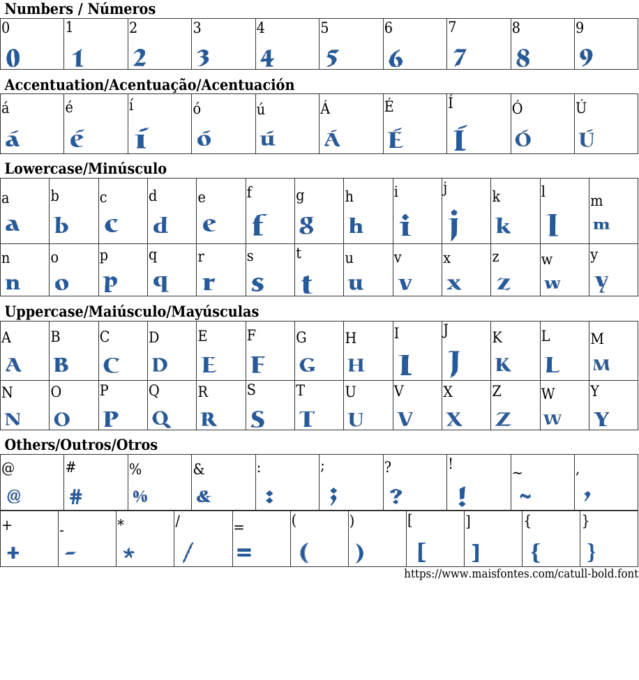 Catull Bold: Free Font Download | MaisFontes