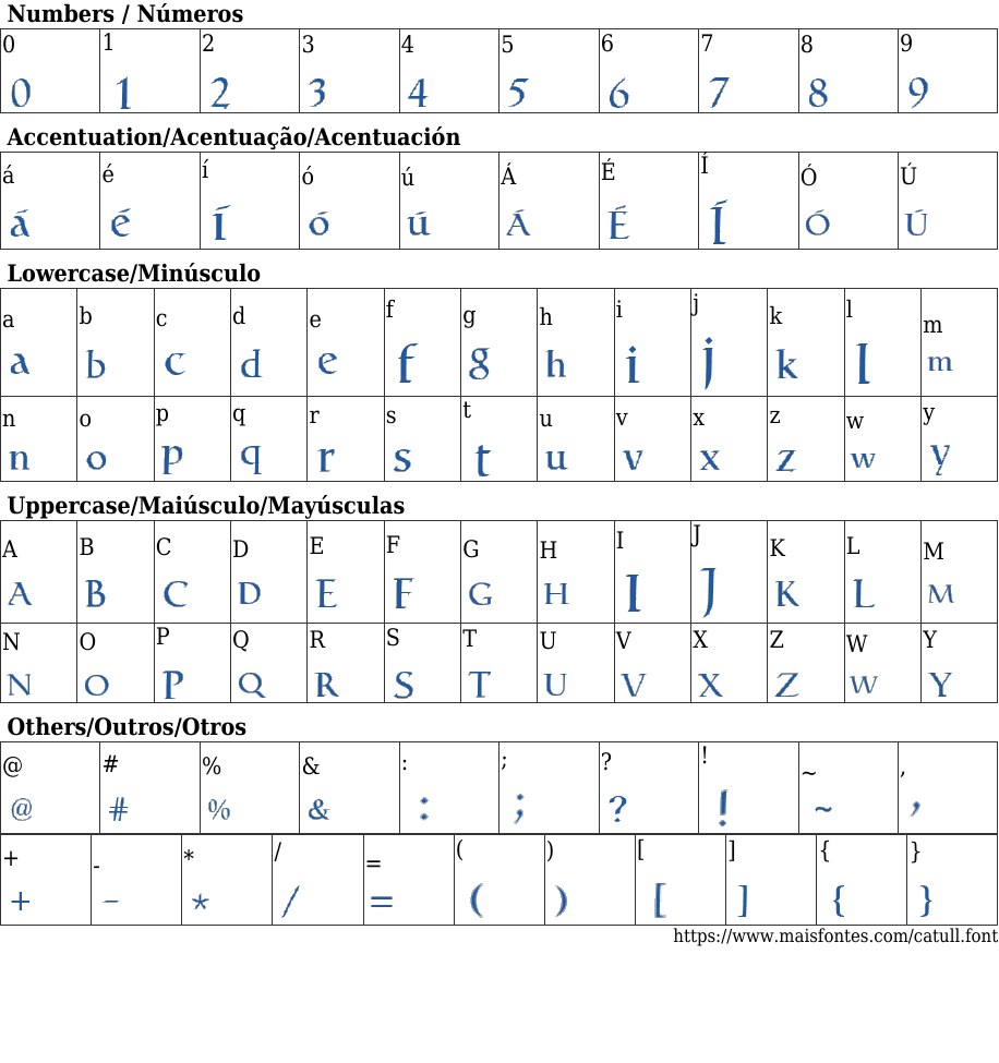 Catull: Free Font Download | MaisFontes