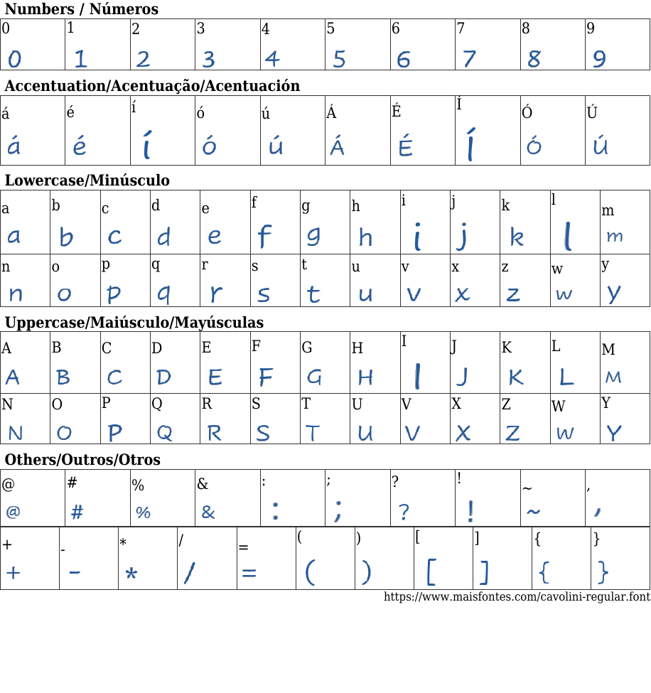 Cavolini Regular Font: Free Download | MaisFontes