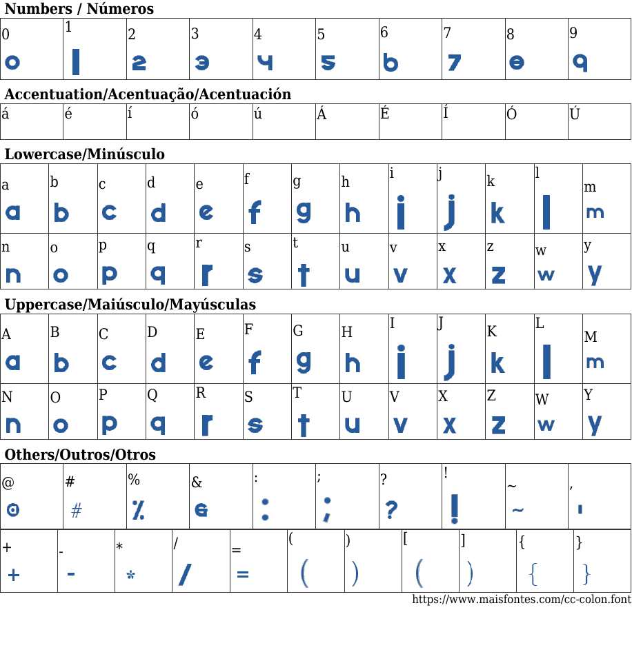 CC Colon: Baixar Fonte Grátis | MaisFontes