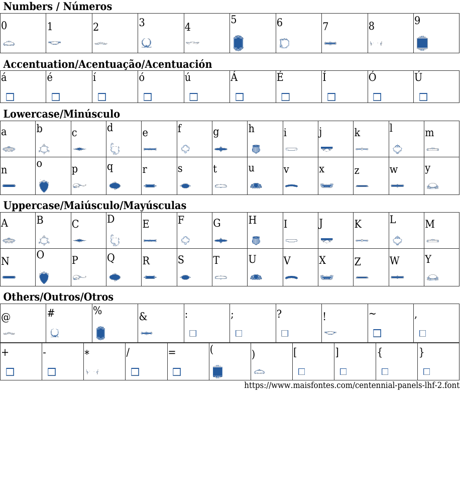 Centennial Panels 2: Free Font Download | MaisFontes