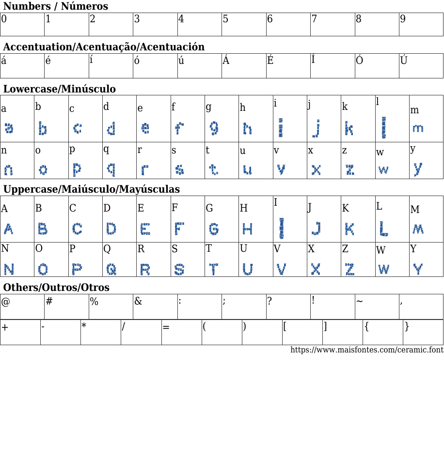 CERAMIC: Free Font Download | MaisFontes