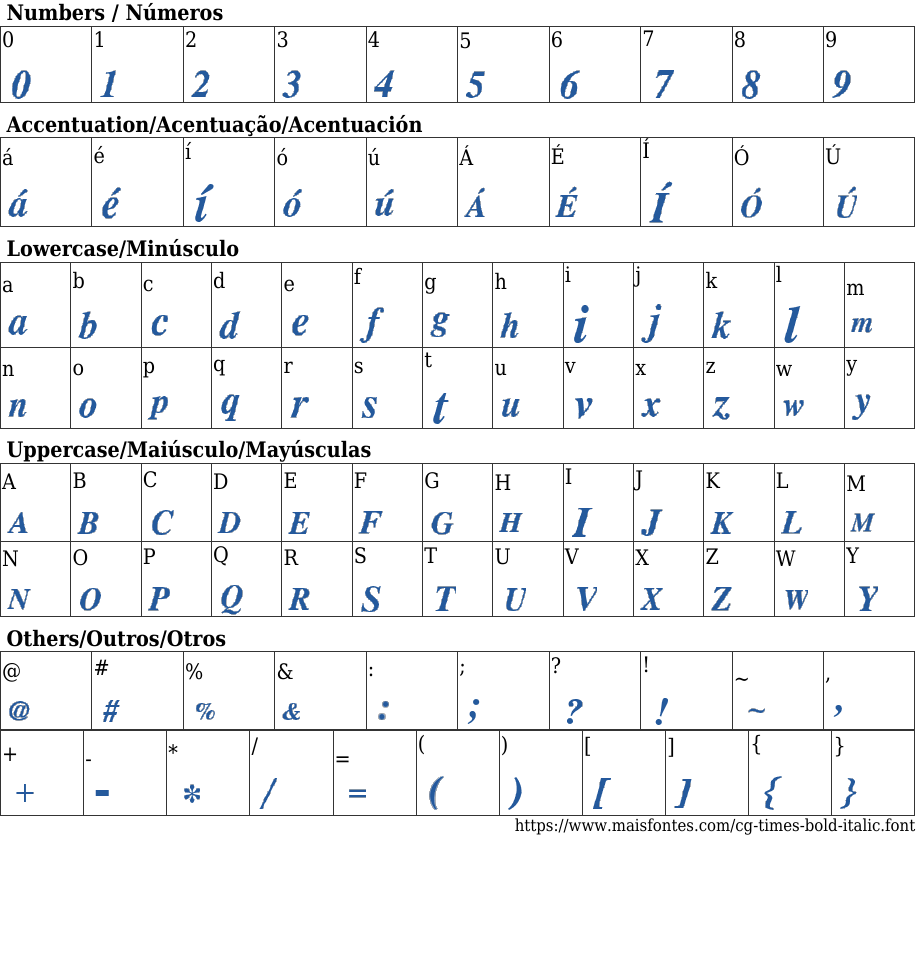 CG Times Bold Italic: Free Font Download | MaisFontes