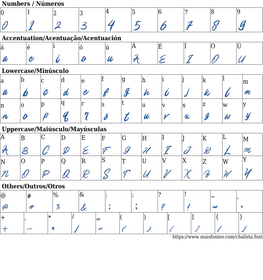 Chalista: Baixar Fonte Grátis | MaisFontes