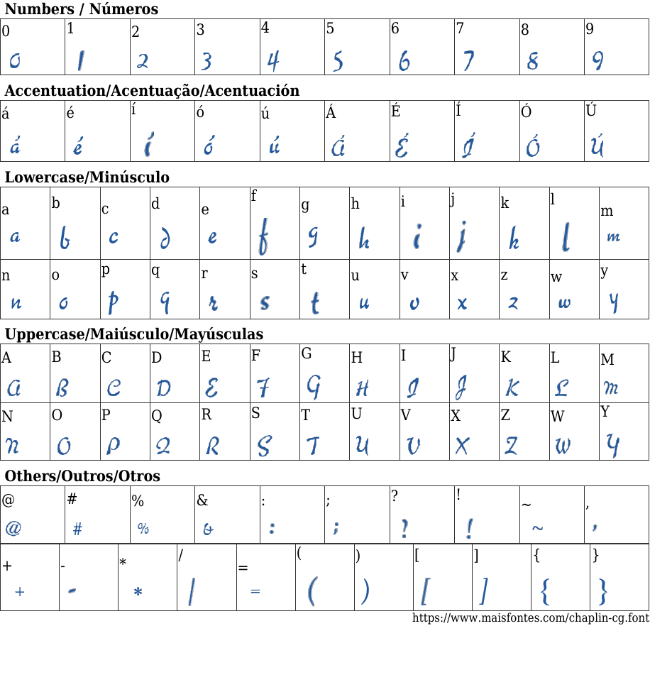 Chaplin CG: Free Font Download | MaisFontes