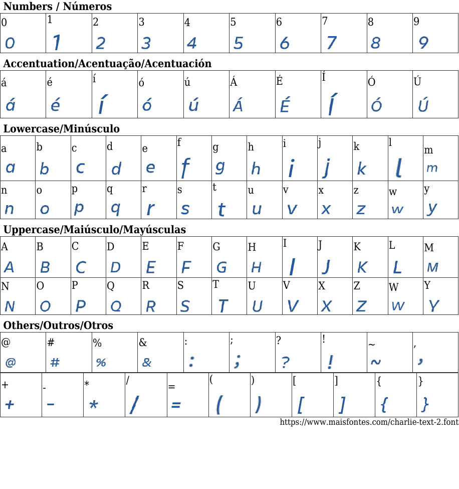 Charlie Text Italic: Free Font Download | MaisFontes