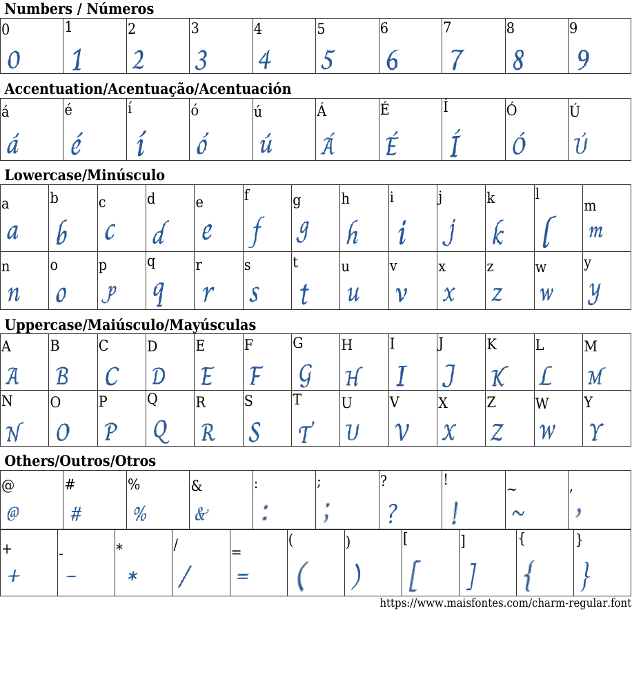 Charm Regular: Free Font Download | MaisFontes