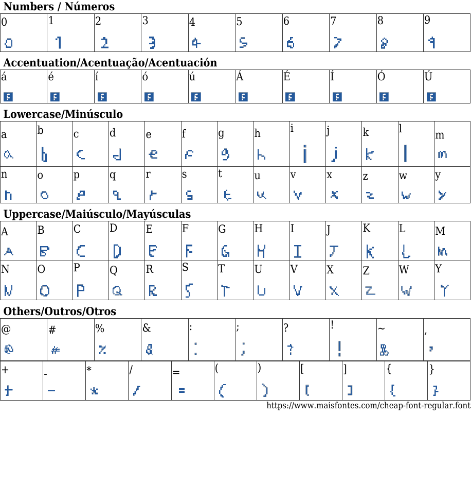 Cheap font Regular: Baixar Fonte Grátis | MaisFontes
