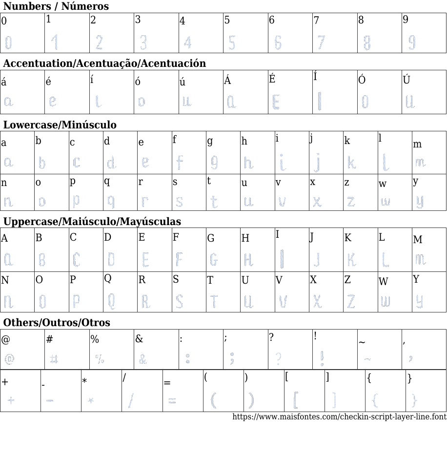 Checkin Script Layer Line: Baixar Fonte Grátis | MaisFontes
