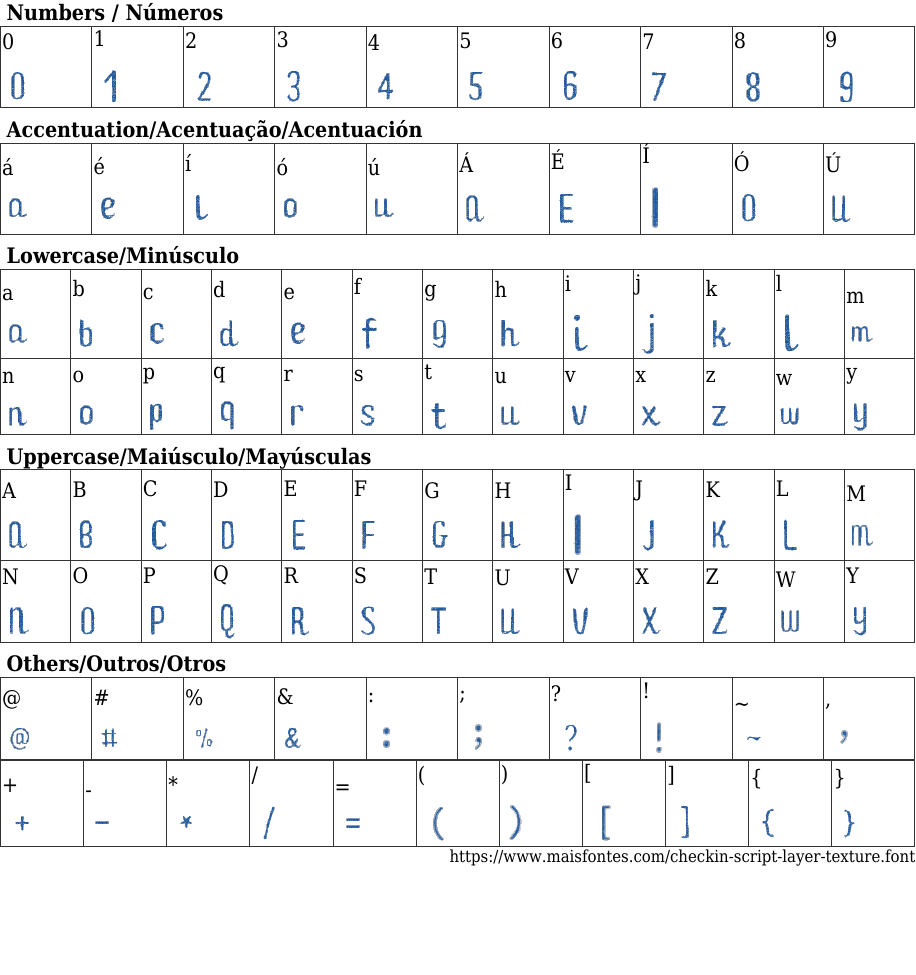 Checkin Script Layer Texture: Free Font Download | MaisFontes