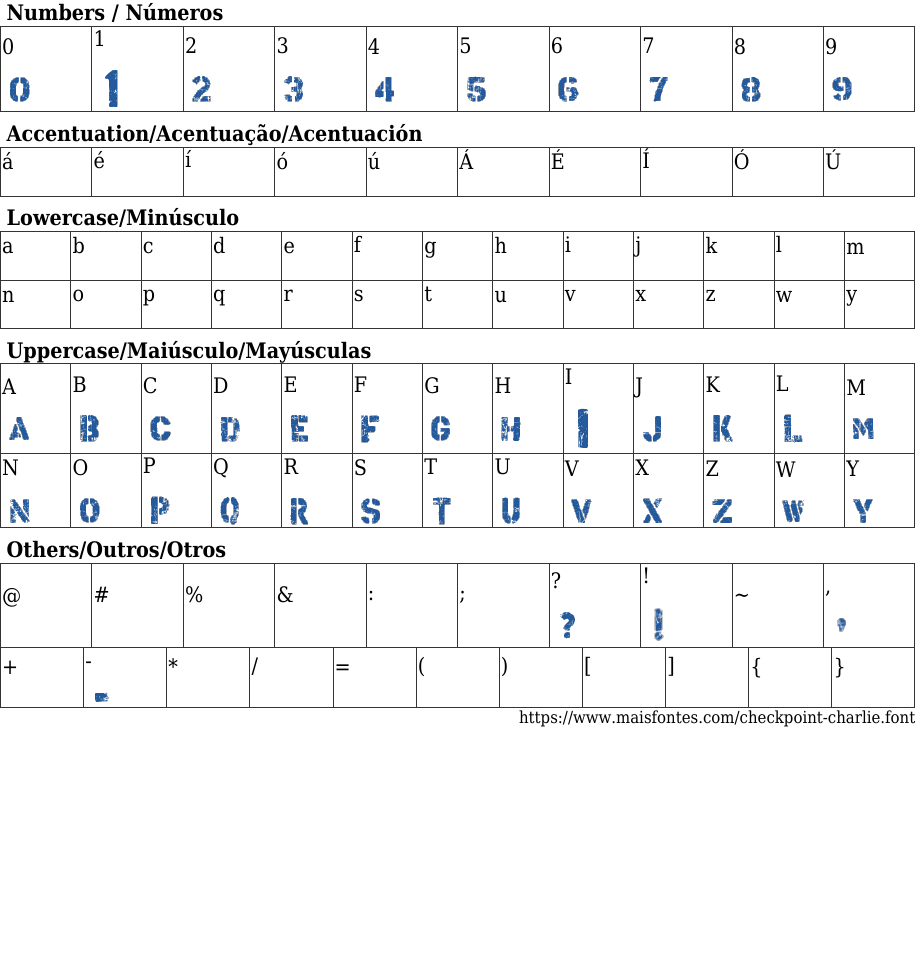 CHECKPOINT CHARLIE: Free Font Download | MaisFontes