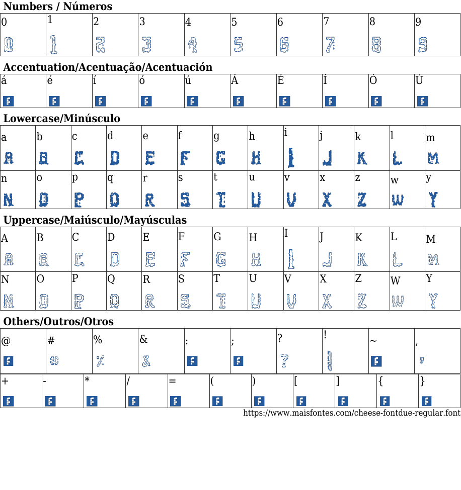 Cheese Fontdue Regular: Baixar Fonte Grátis | MaisFontes