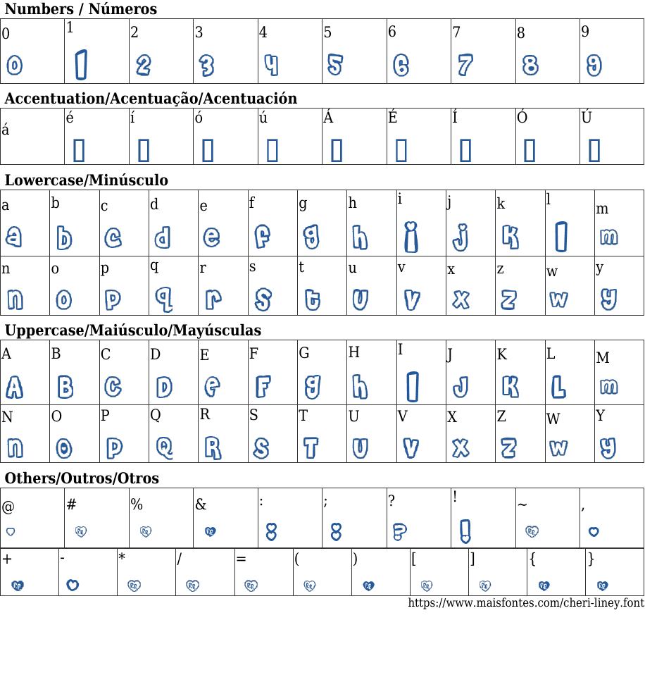 Cheri Liney: Free Font Download | MaisFontes