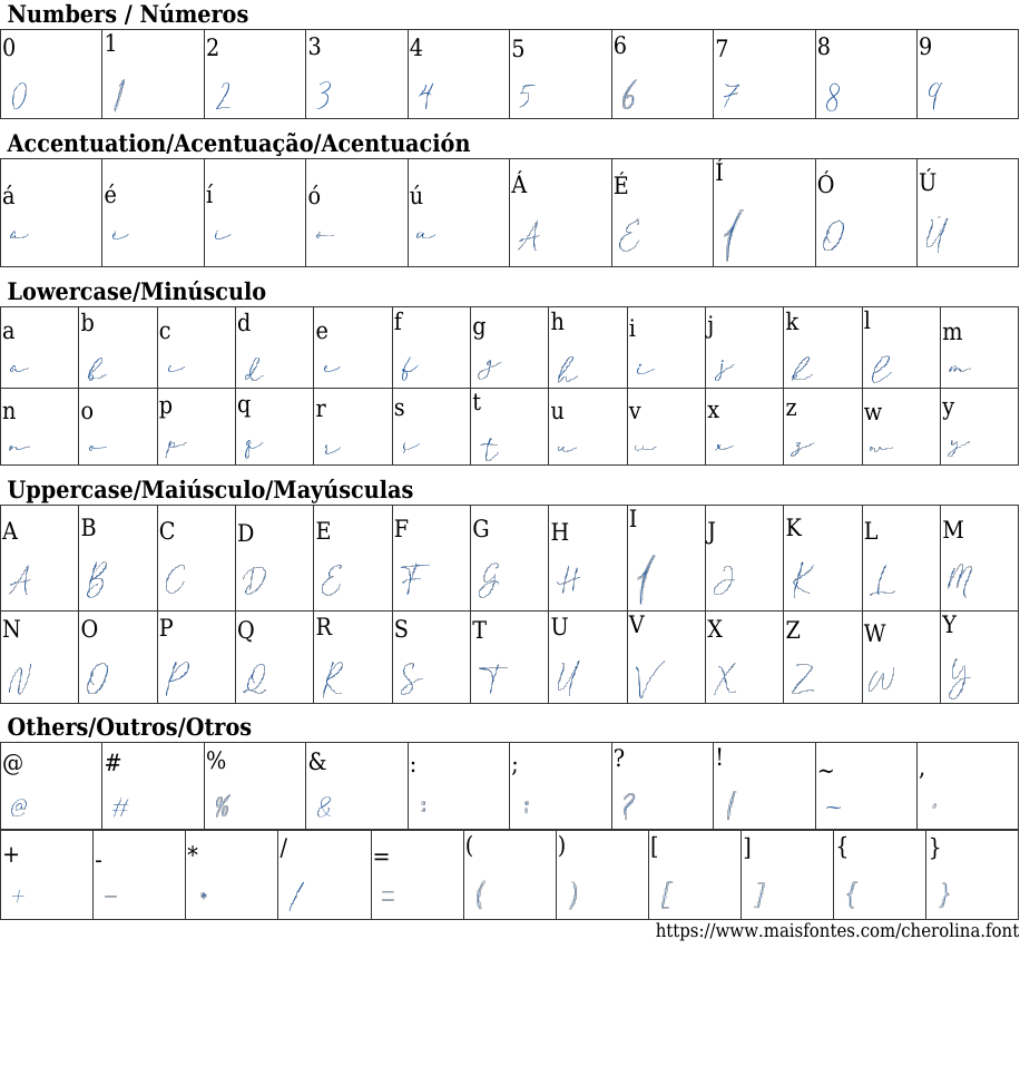 Cherolina: Free Font Download | MaisFontes