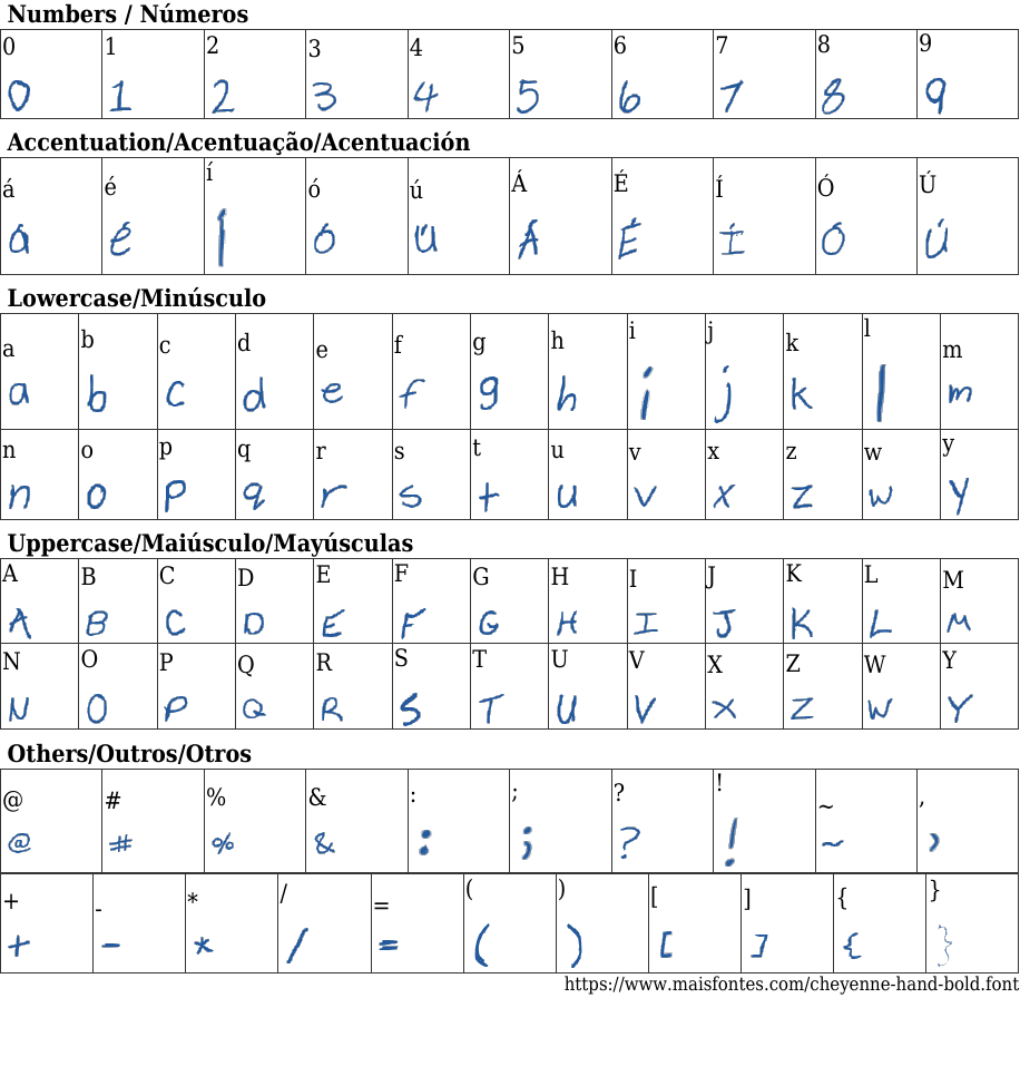 Cheyenne Hand Bold: Baixar Fonte Grátis | MaisFontes