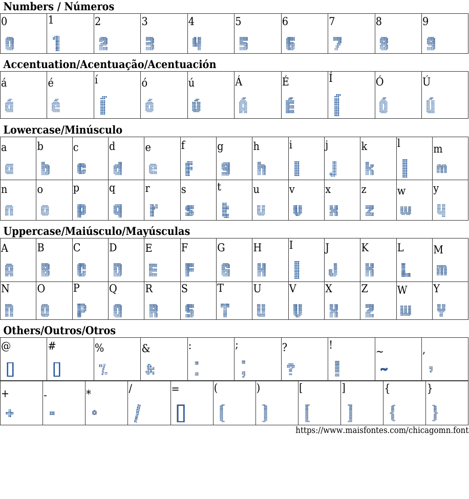 Chicago MN: Free Font Download | MaisFontes