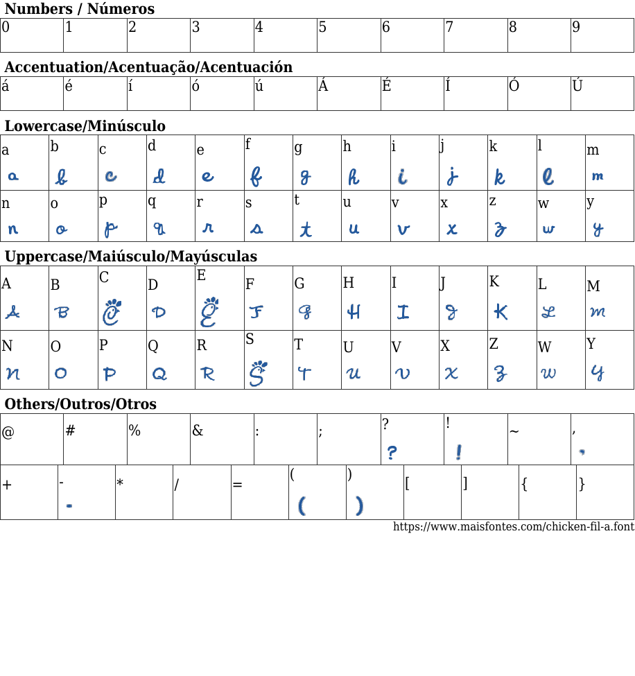Chicken fil A: Free Font Download | MaisFontes