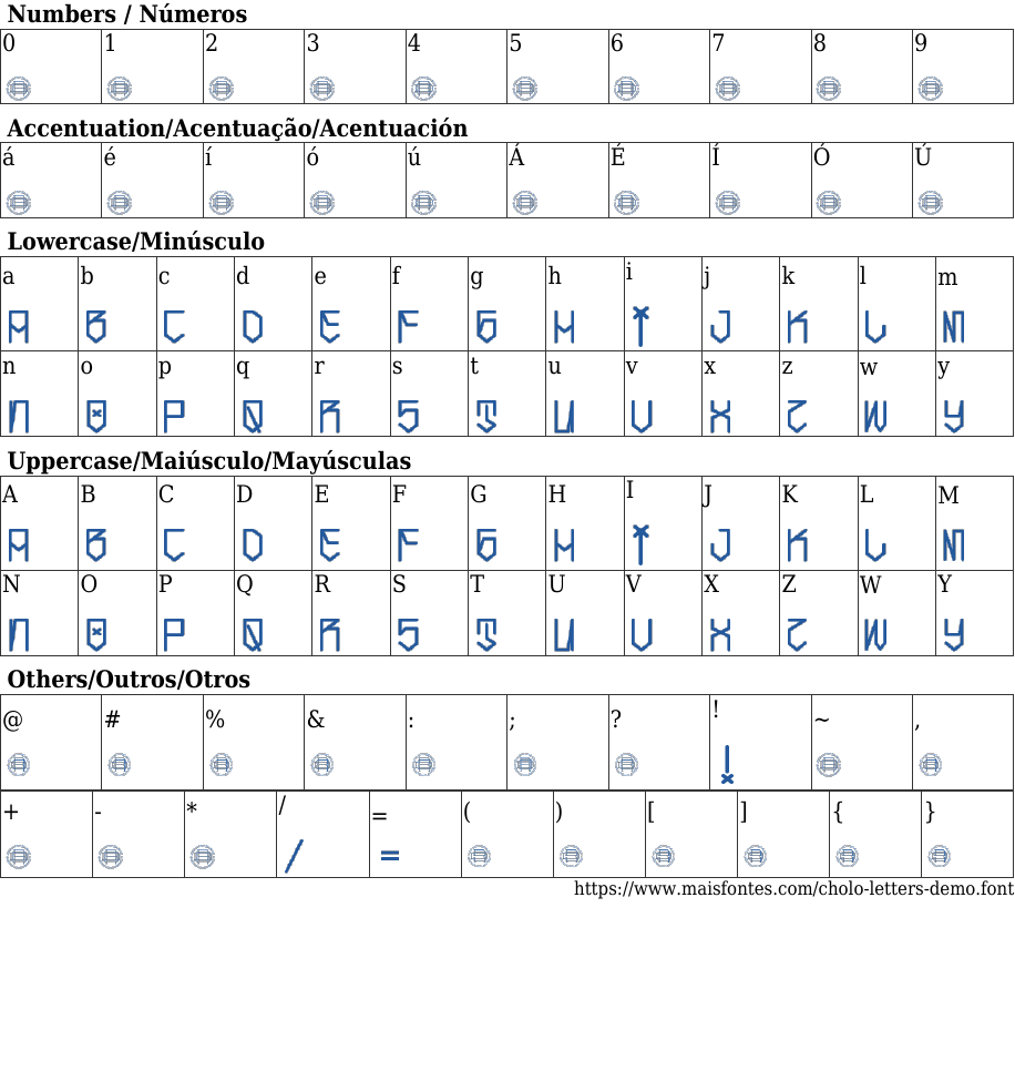 Cholo Letters Demo: Free Font Download | MaisFontes