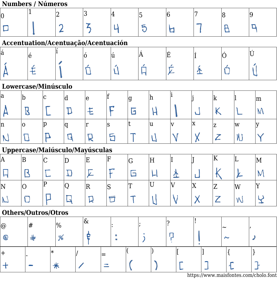 Cholo: Free Font Download | MaisFontes