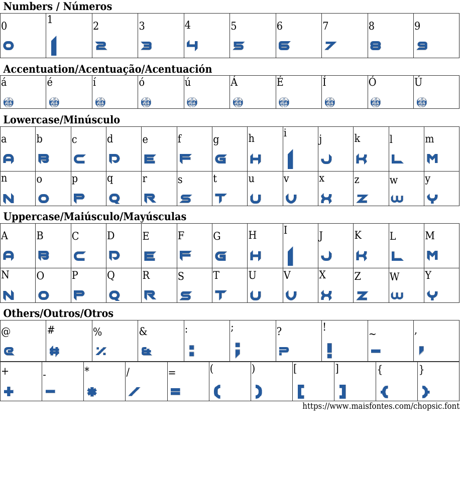 Chopsic: Free Font Download | MaisFontes