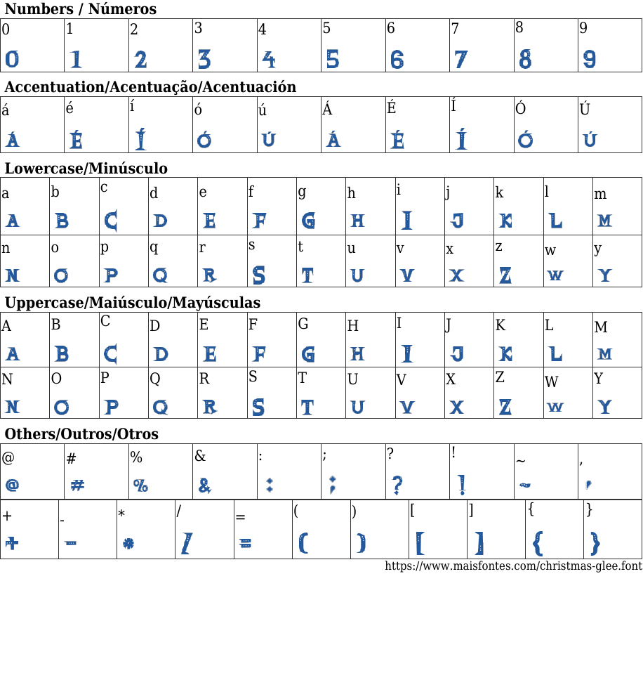 Christmas Glee: Free Font Download | MaisFontes