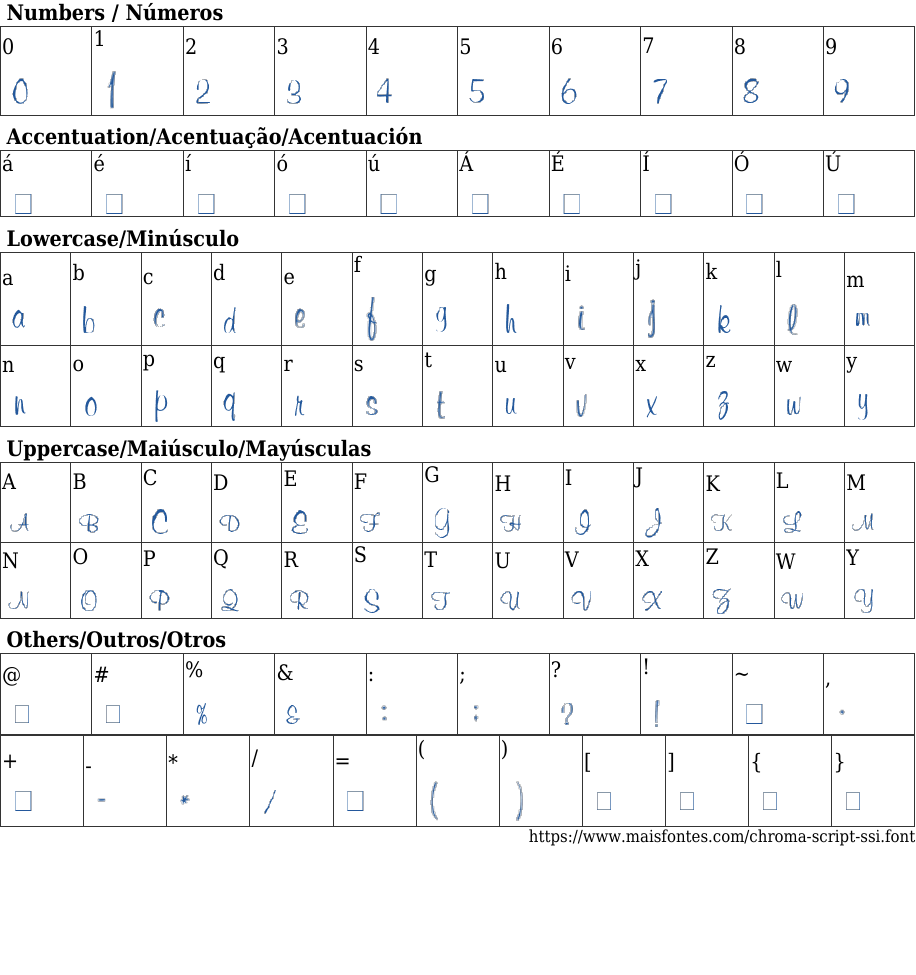 Chroma Script SSi: Free Font Download | MaisFontes