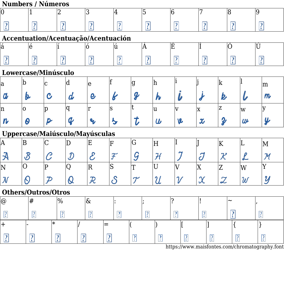 Chromatography: Free Font Download | MaisFontes