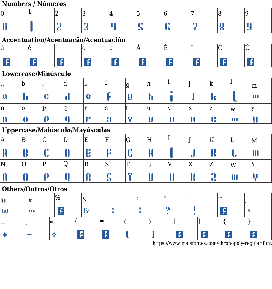 Chronopoly Regular: Baixar Fonte Grátis | MaisFontes