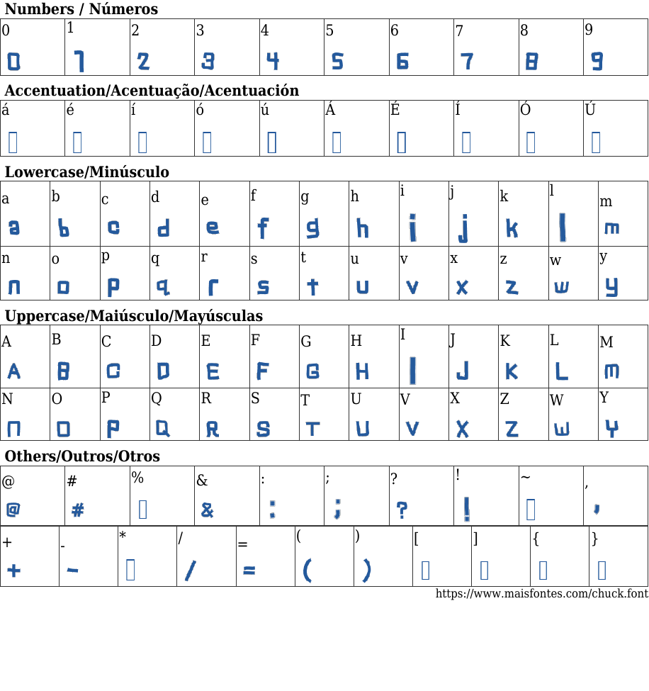 Chuck: Free Font Download | MaisFontes