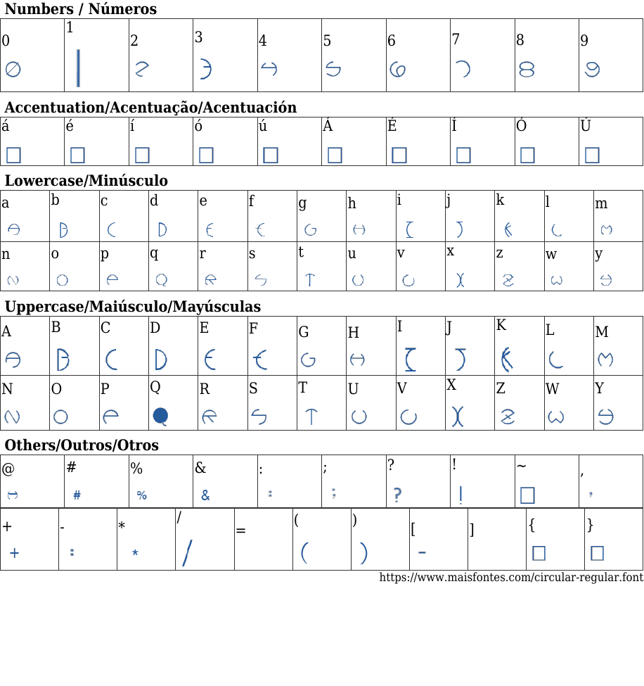 Circular Regular: Baixar Fonte Grátis | MaisFontes