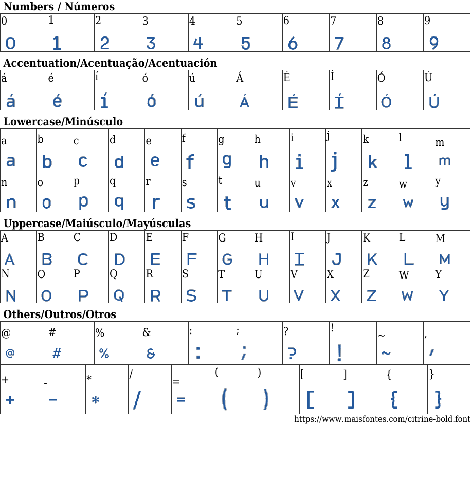 Citrine Bold: Free Font Download | MaisFontes