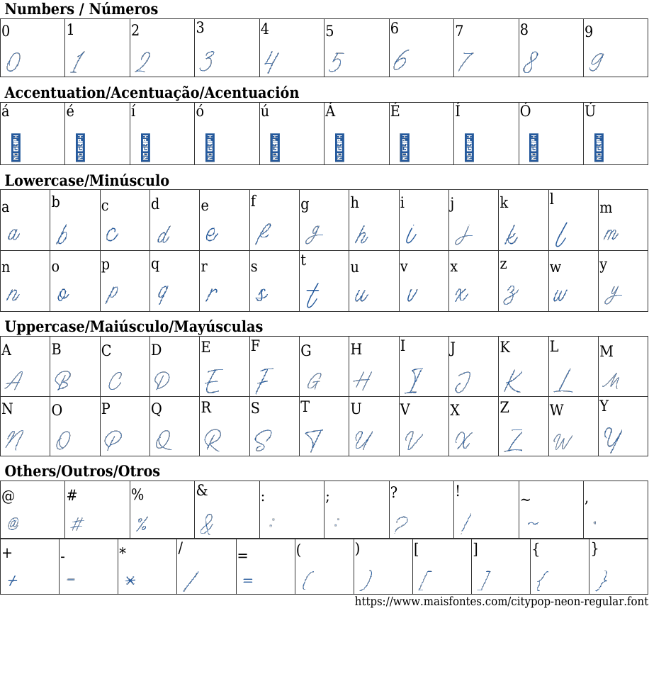 Citypop Neon: Free Font Download | MaisFontes