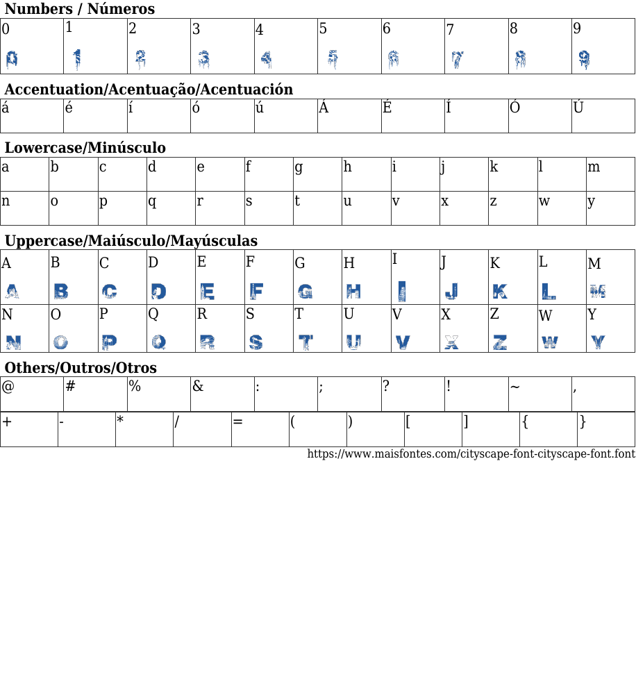 CITYSCAPE GRADIENT CAPS: Baixar Fonte Grátis | MaisFontes
