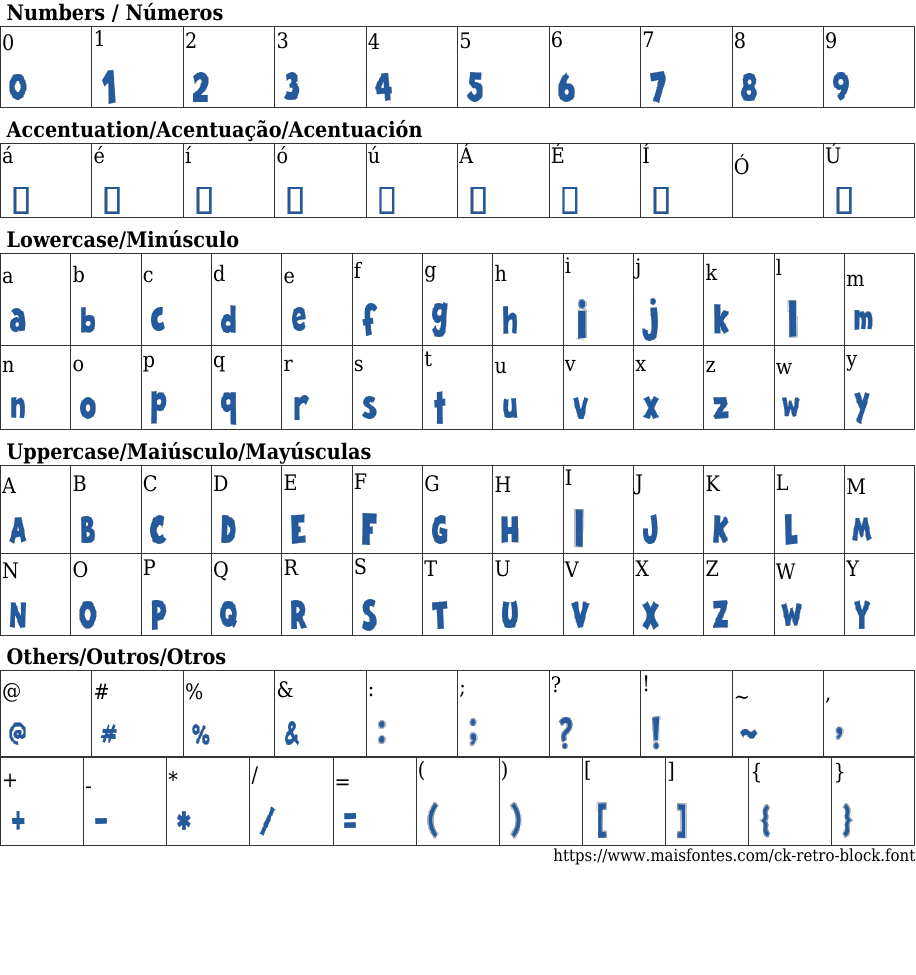 CK Retro Block: Baixar Fonte Grátis | MaisFontes