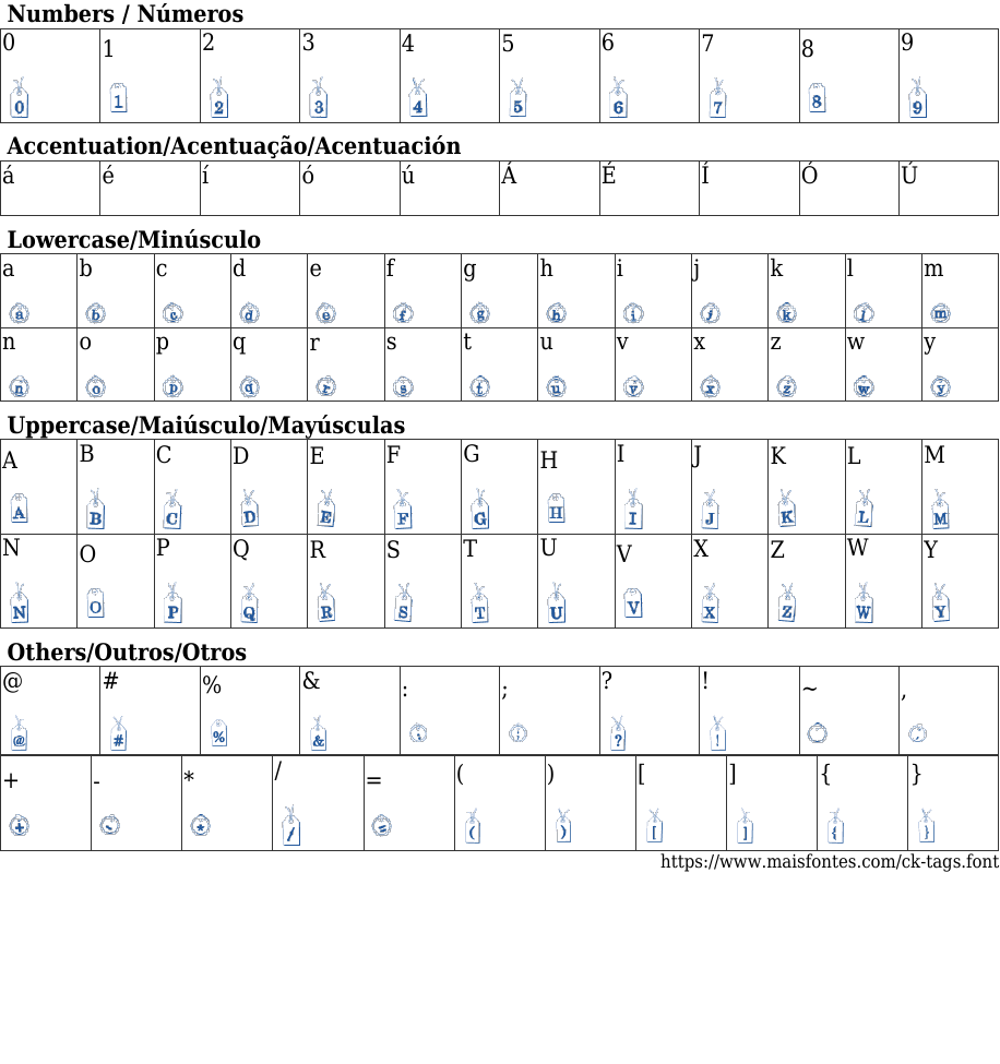 CK Tags: Baixar Fonte Grátis | MaisFontes