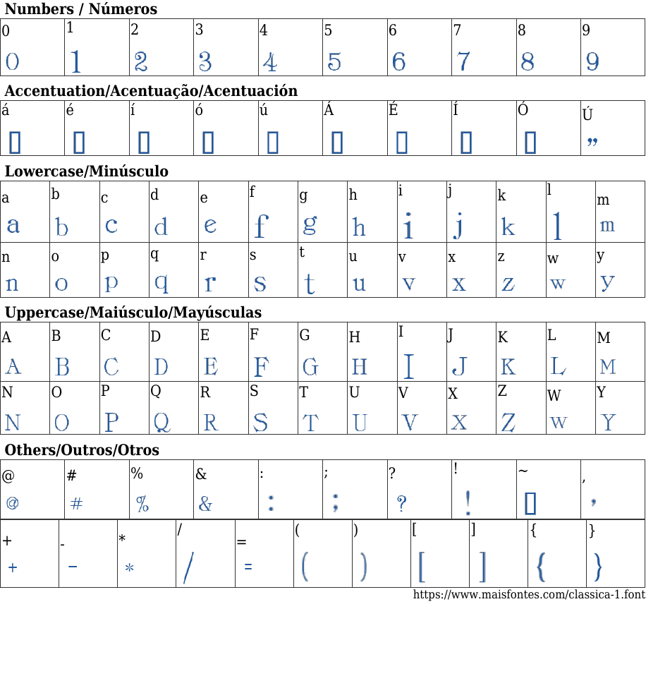 Classica: Free Font Download | MaisFontes