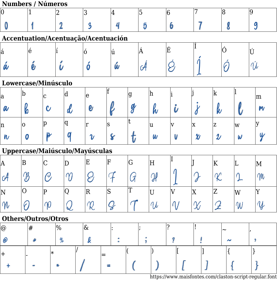 Claston Script Regular: Baixar Fonte Grátis | MaisFontes