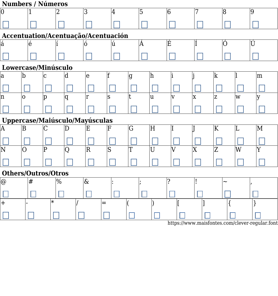 CLEVER Regular: Free Font Download | MaisFontes