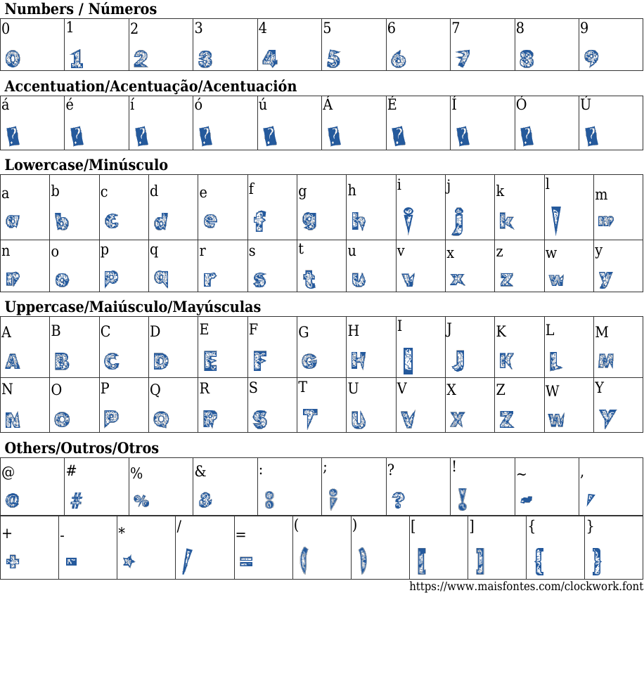 ClockWork: Free Font Download | MaisFontes