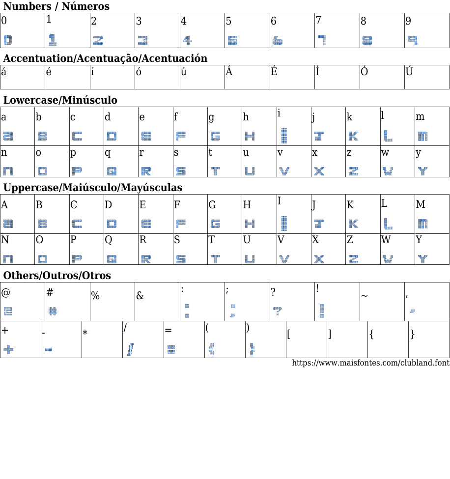 Clubland: Baixar Fonte Grátis | MaisFontes