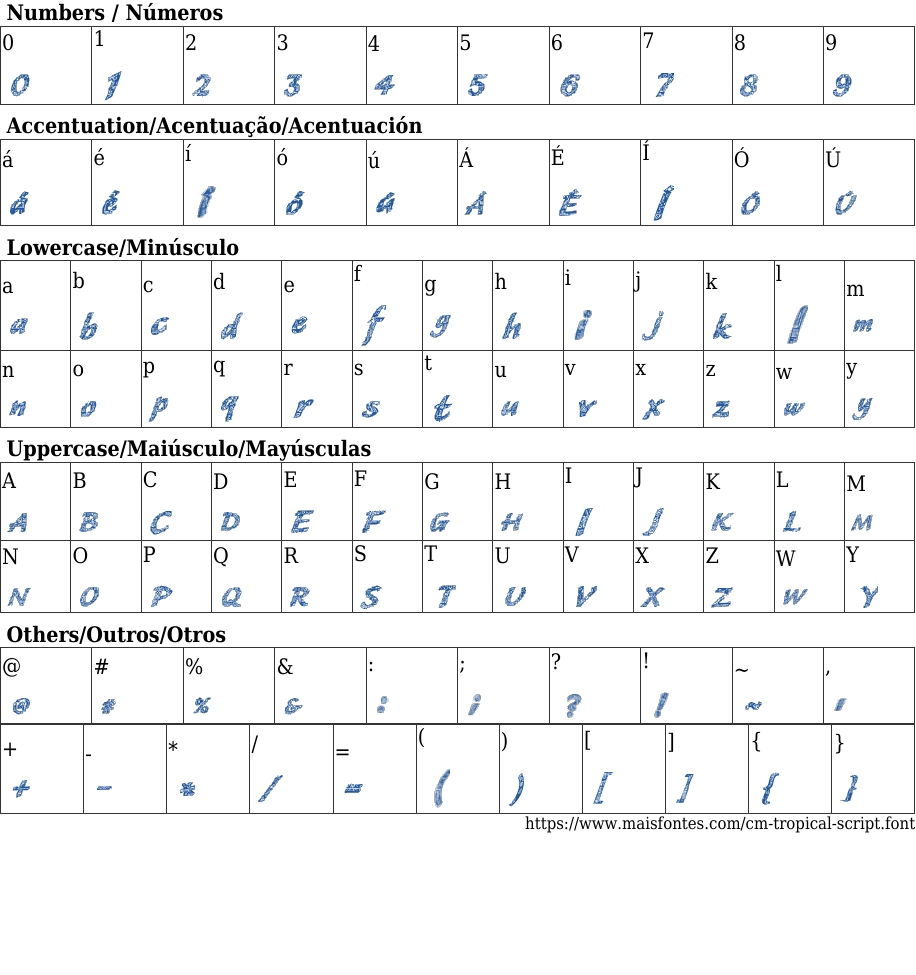 CM Tropical Script: Baixar Fonte Grátis | MaisFontes