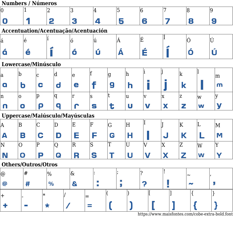 Cobe Extra Bold Font: Free Download | MaisFontes