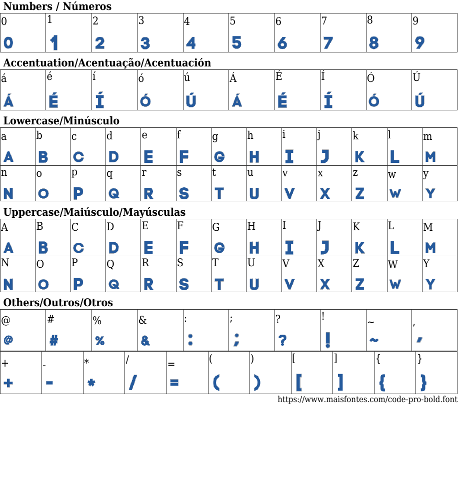 Code Pro Bold: Download Free Font | MaisFontes