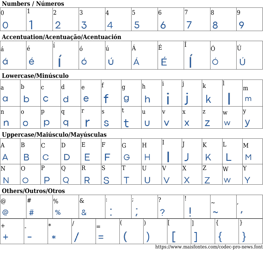 Codec Pro News: Free Font Download | MaisFontes