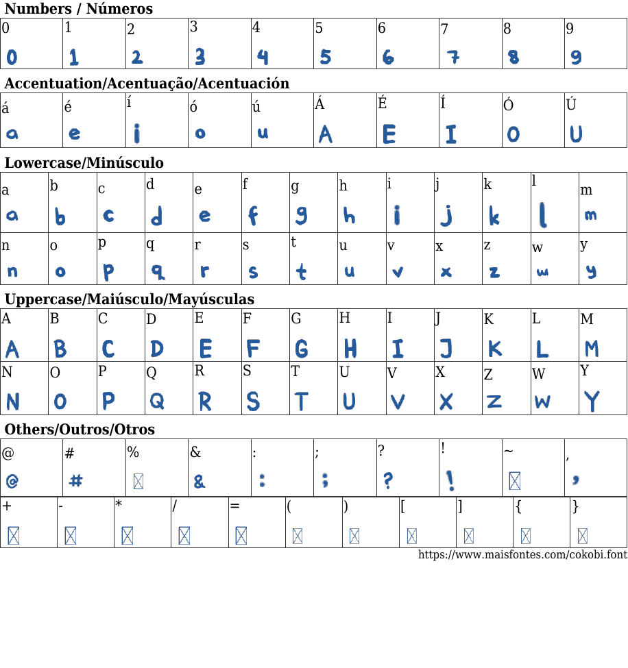 Cokobi: Baixar Fonte Grátis | MaisFontes