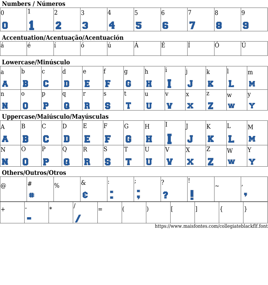 Collegiate FLF Black: Free Font Download | MaisFontes