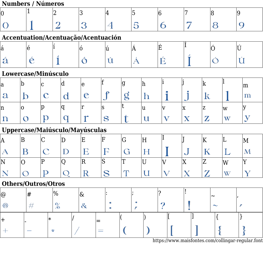 Collingar Regular: Baixar Fonte Grátis | MaisFontes