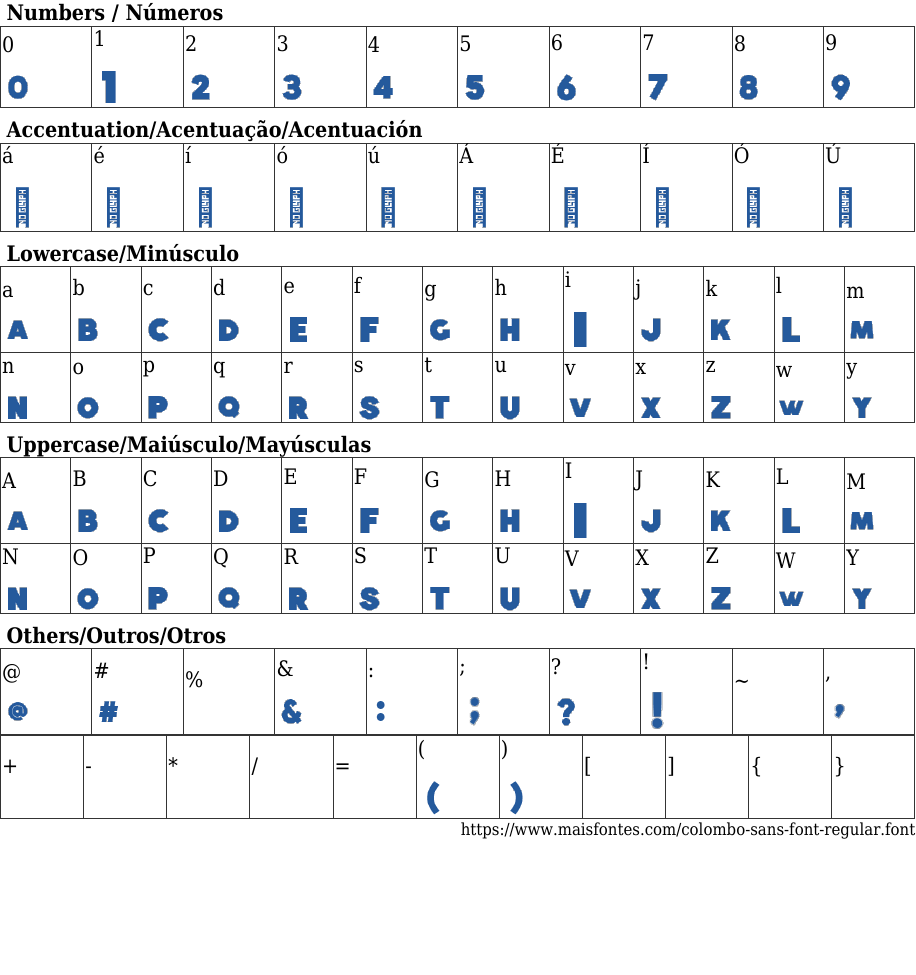 Colombo Sans: Free Font Download | MaisFontes