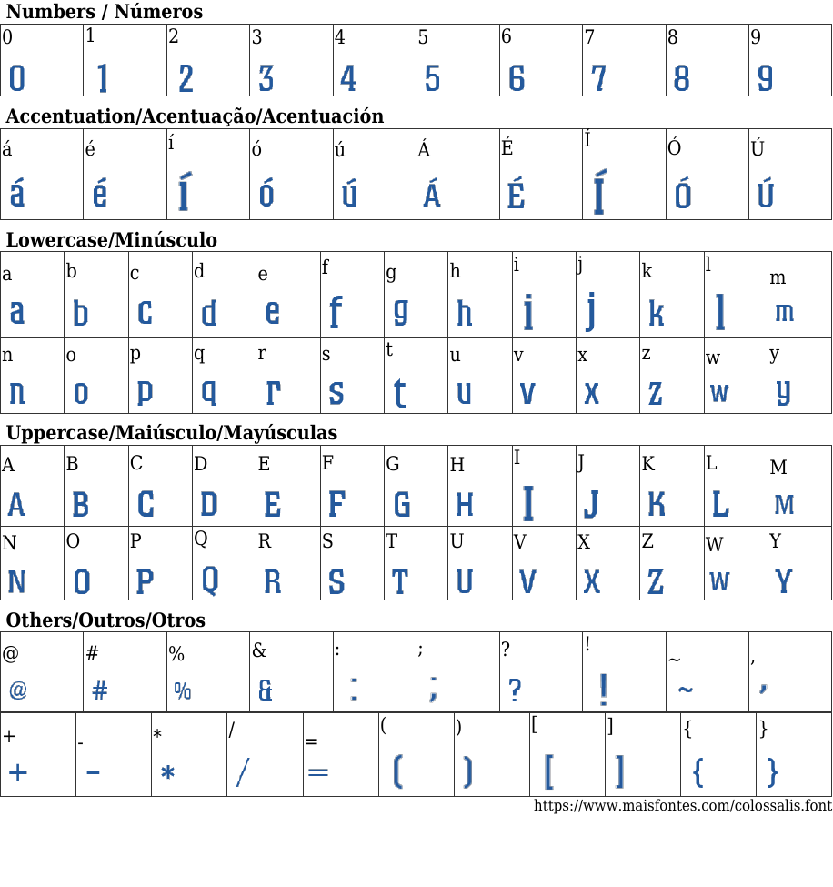 Colossalis: Download Free Font | MaisFontes