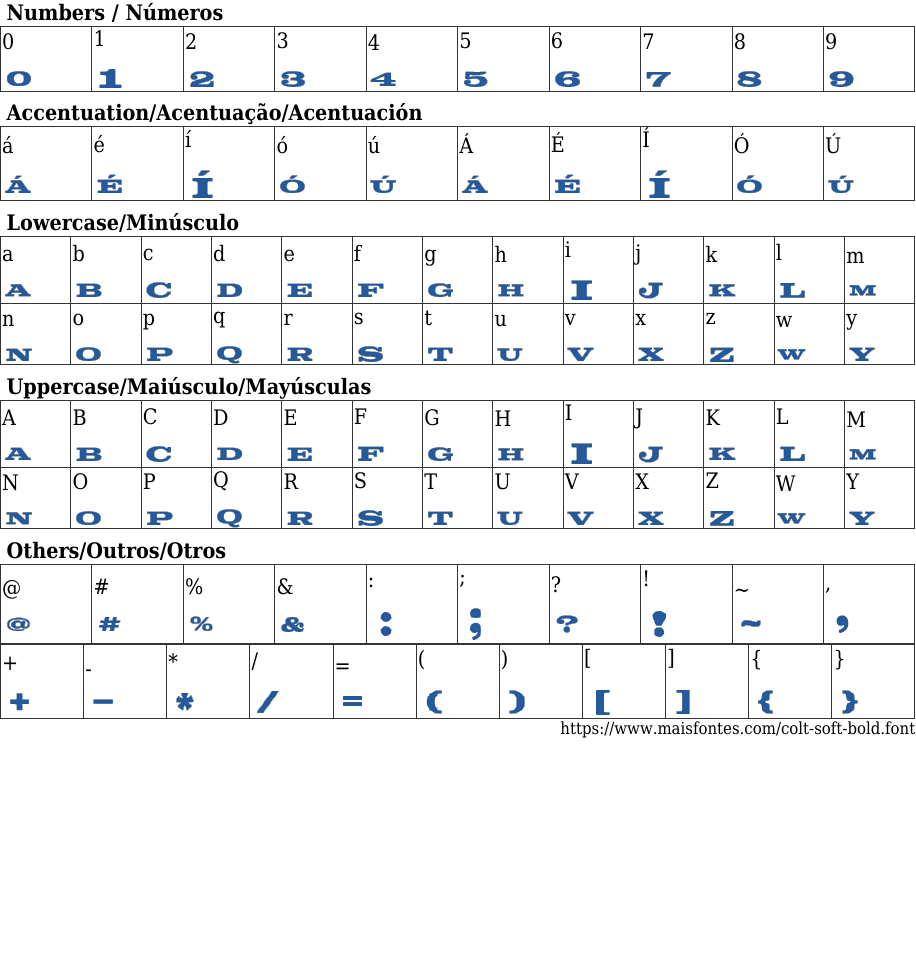 Colt Soft Bold: Baixar Fonte Grátis | MaisFontes